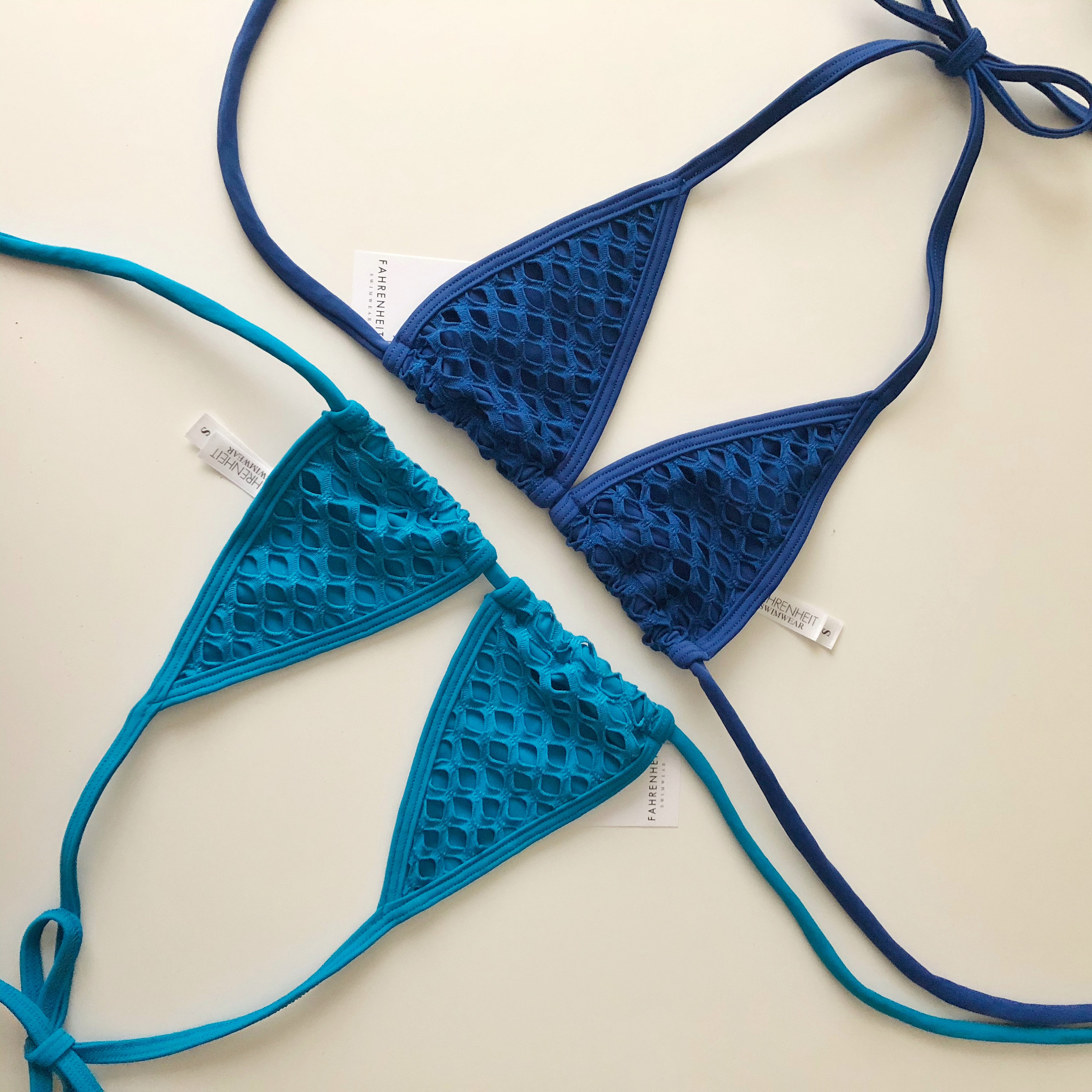 Royal Blue Net Extreme Micro Tiny Top Türkis Fisch Netz | Etsy