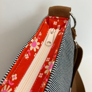 Denim Crossbody Bag Washable Crossbody Purse Over the - Etsy