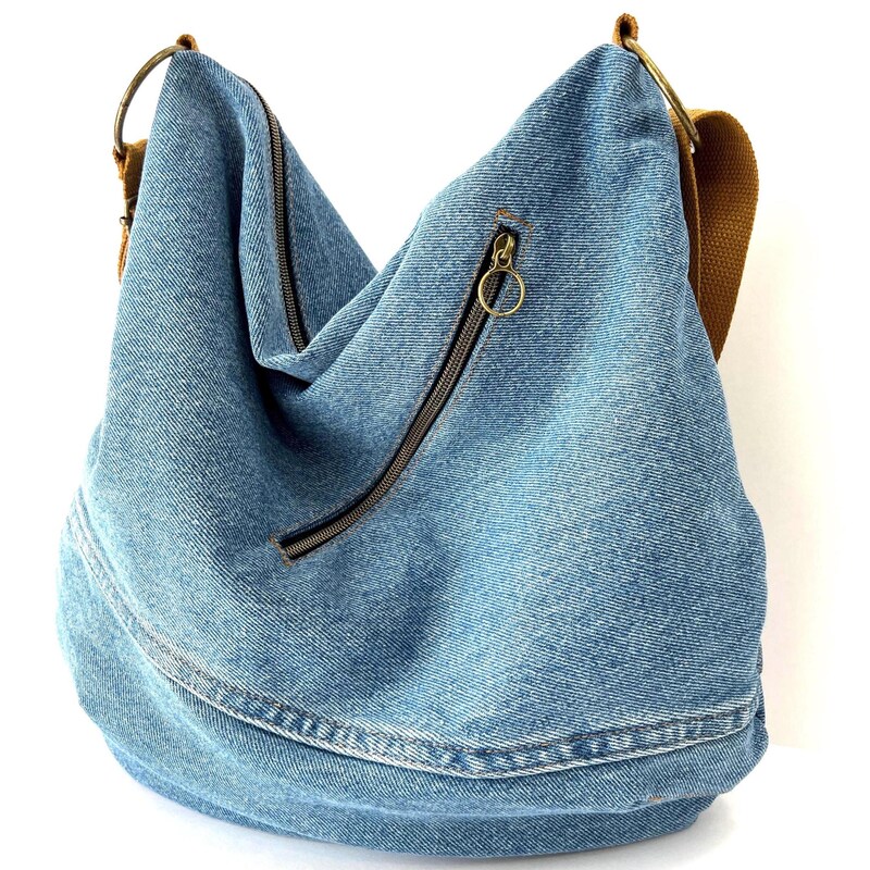 Blue Jean Purse - Etsy