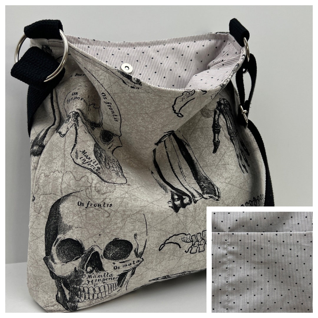 Canvas Purse, Shoulder Bag, Washable Over the Shoulder Purse, Messenger ...