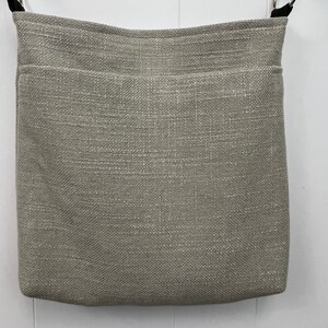 Linen Crossbody Purse Washable Cloth Purse Over the Shoulder - Etsy