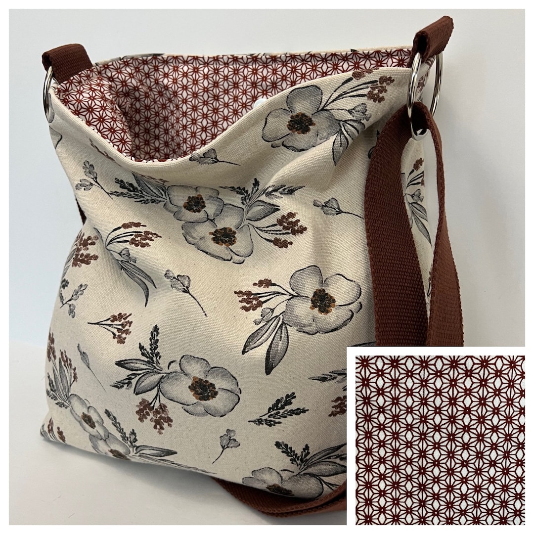 Canvas Crossbody Purse, Shoulder Bag, Washable Over the Shoulder Purse ...