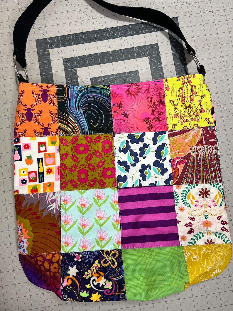 Upcycled Quilt Hobo Bag: Handmade Patchwork Slouchy Purse - Etsy