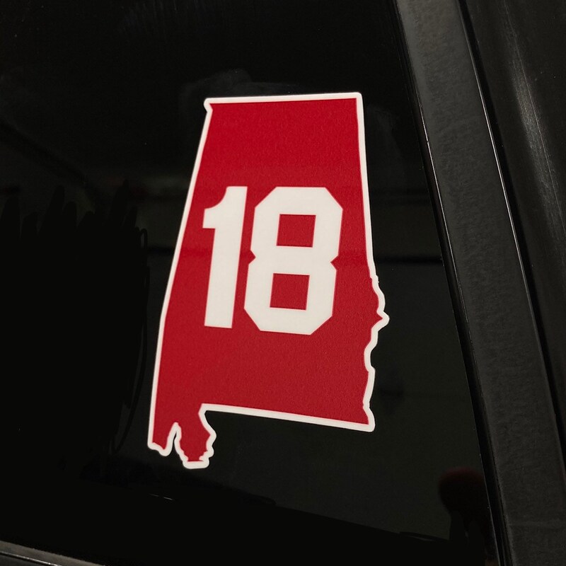 Alabama Decal - Etsy