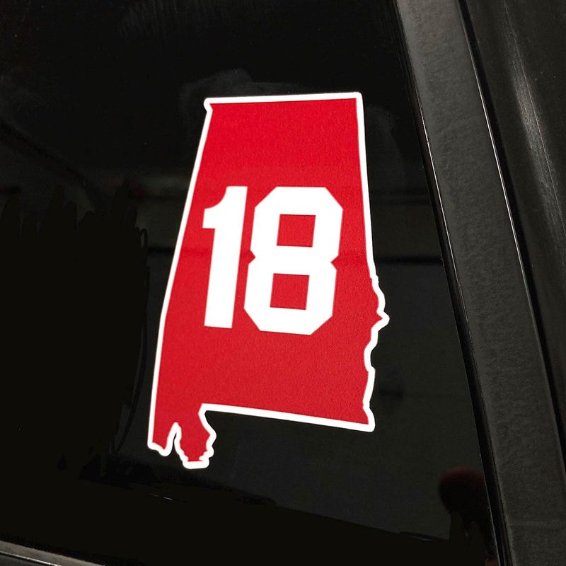 Alabama Decal - Etsy