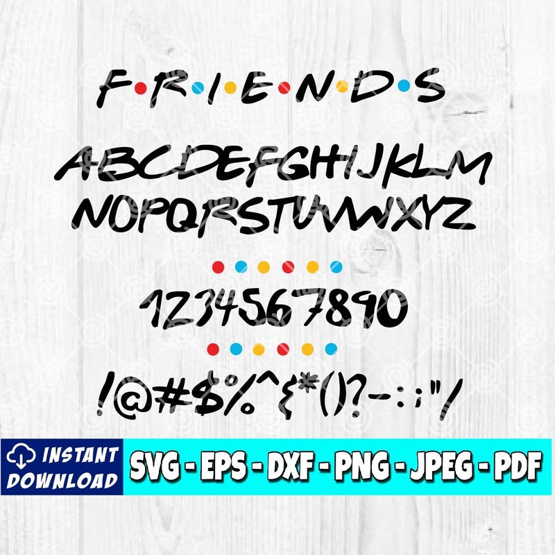Friends Logo Png - Etsy