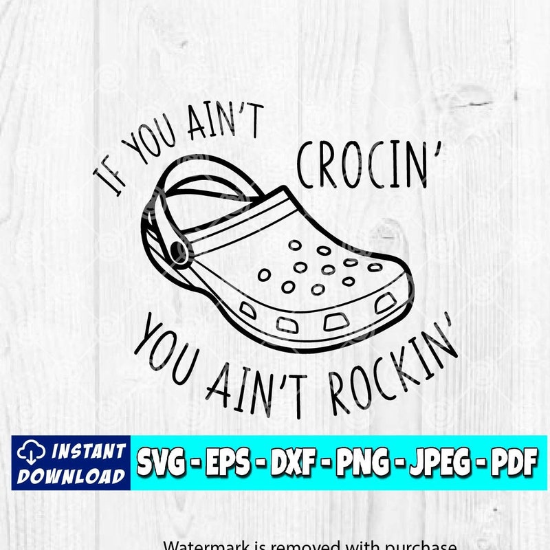 Crocs Svg - Etsy