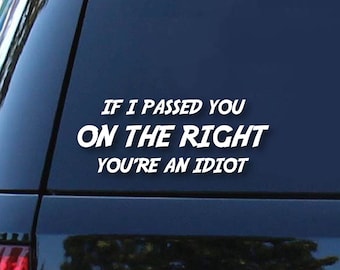 Fast Lane Decal - Etsy