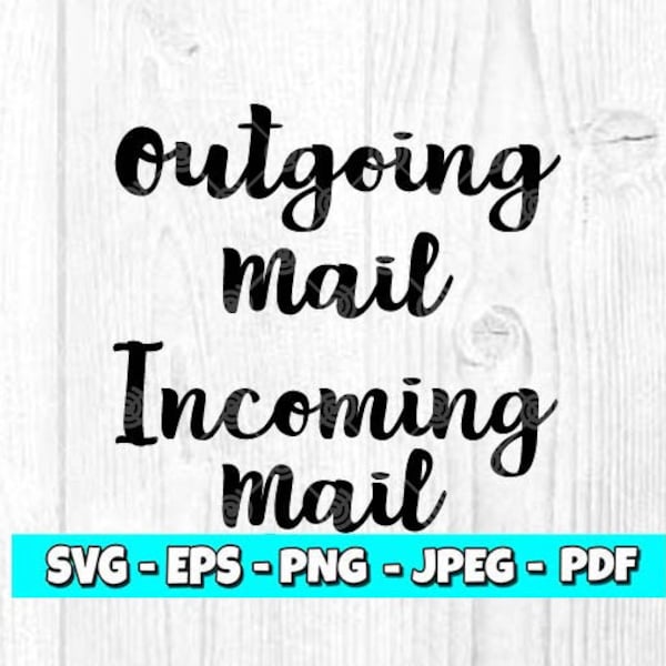 Outgoing Mail Sign - Etsy