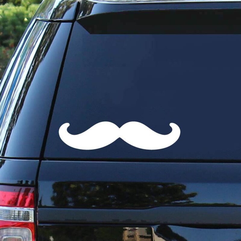Mustache Decal - Etsy