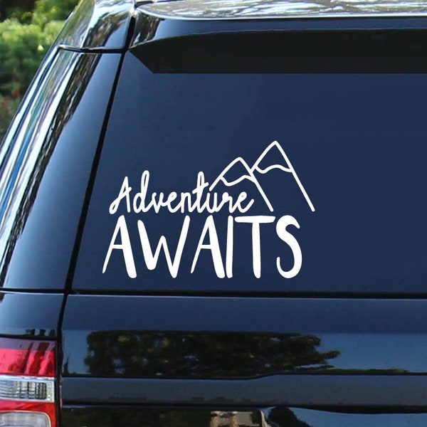 Adventure Car Decal - Etsy