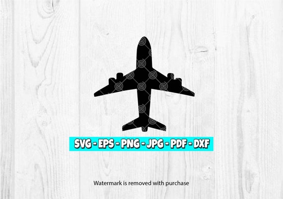 Airplane SVG Plane Svg Airplane Flying View Airliner Svg - Etsy