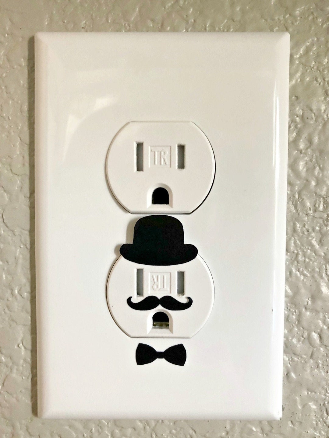 Monopoly Man Mustache Decals: Funny Home Decor (6 Qty) - Etsy