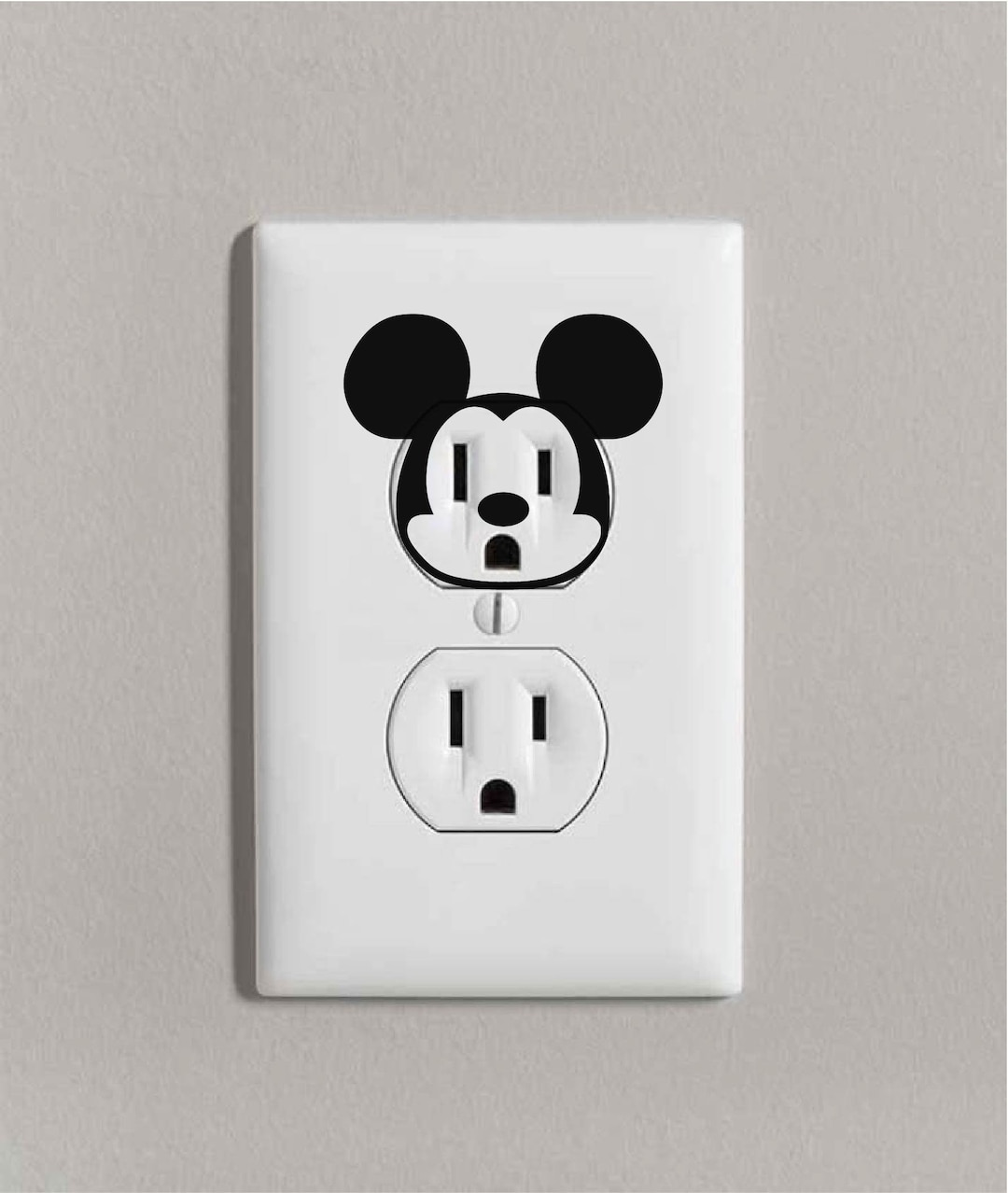 Mouse Outlet Decals (qty 6) | Removable Vinyl | Mickey Mouse | Mickey ...