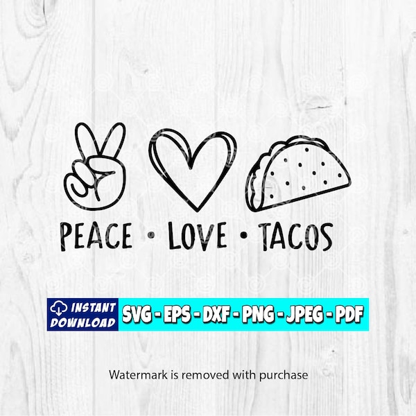 Taco Svg - Etsy