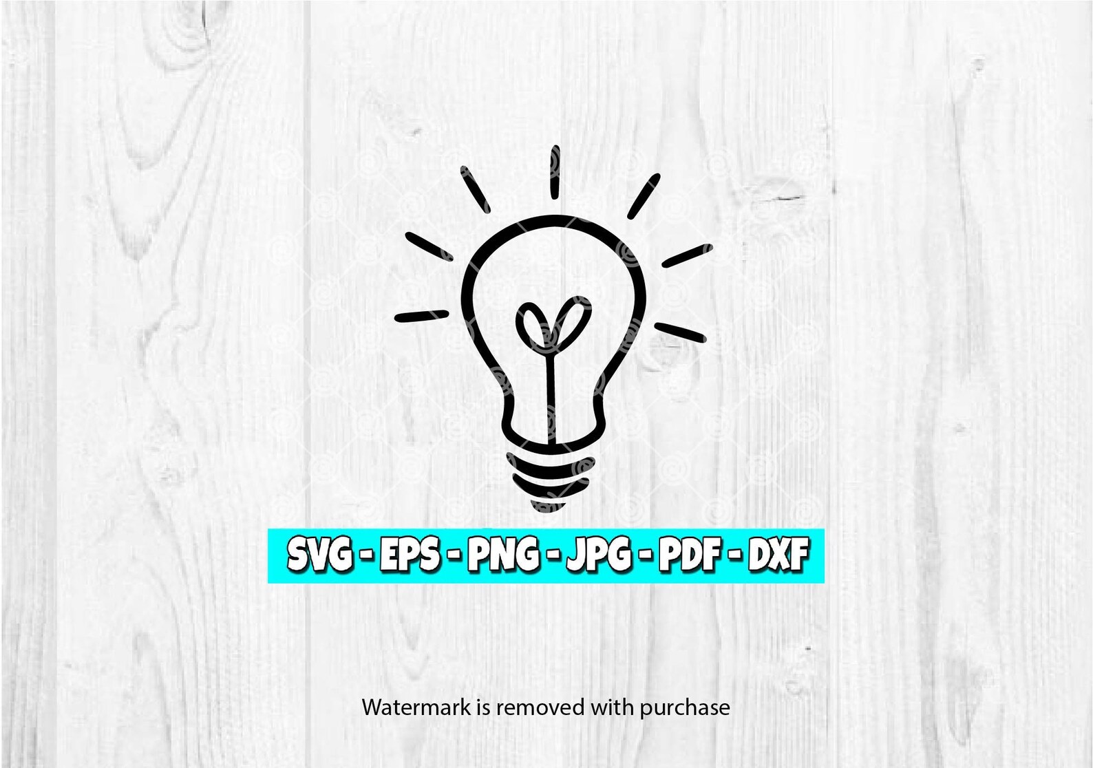 Light Bulb SVG Bulb Svg Lightbulb Svg Light Bulb Vector - Etsy