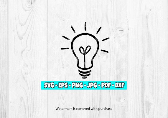 Light Bulb SVG Bulb Svg Lightbulb Svg Light Bulb Vector - Etsy