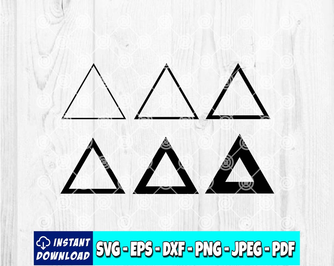 Triángulo SVG / Triángulo Logo svg / Logos svg / Triángulos / Formas ...