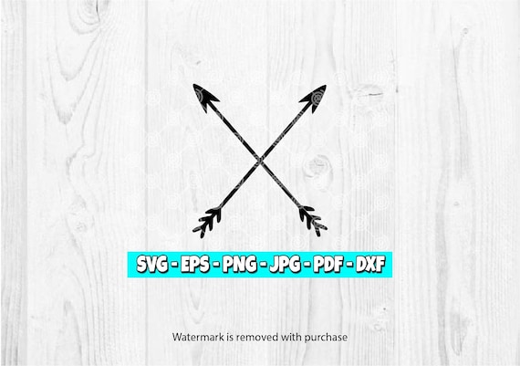Arrows Crossed SVG Cross Svg Arrow Svg Crossed Arrows | Etsy