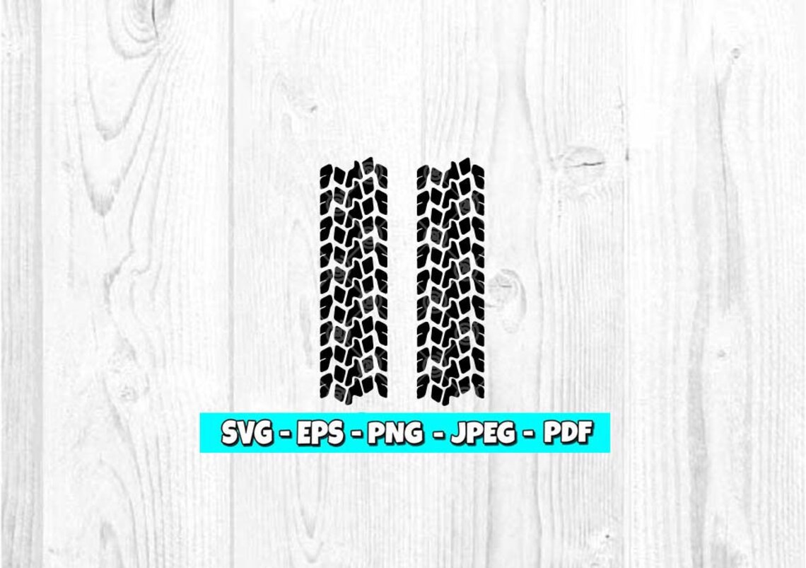 Tire Track SVG Tire Tread Svg Tracks Svg Mud Tire Svg | Etsy