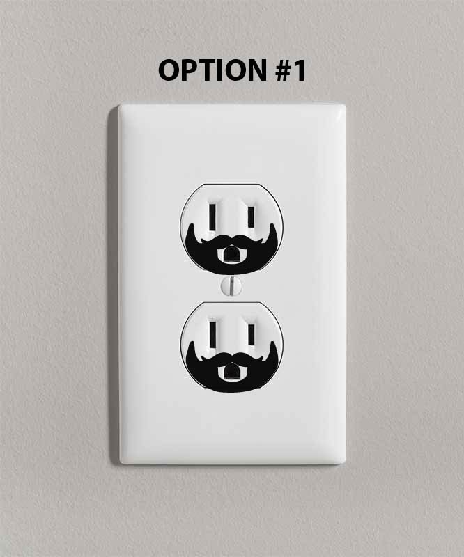 Beard Outlet Decals 10 Qty Removable Vinyl Beard Decal - Etsy