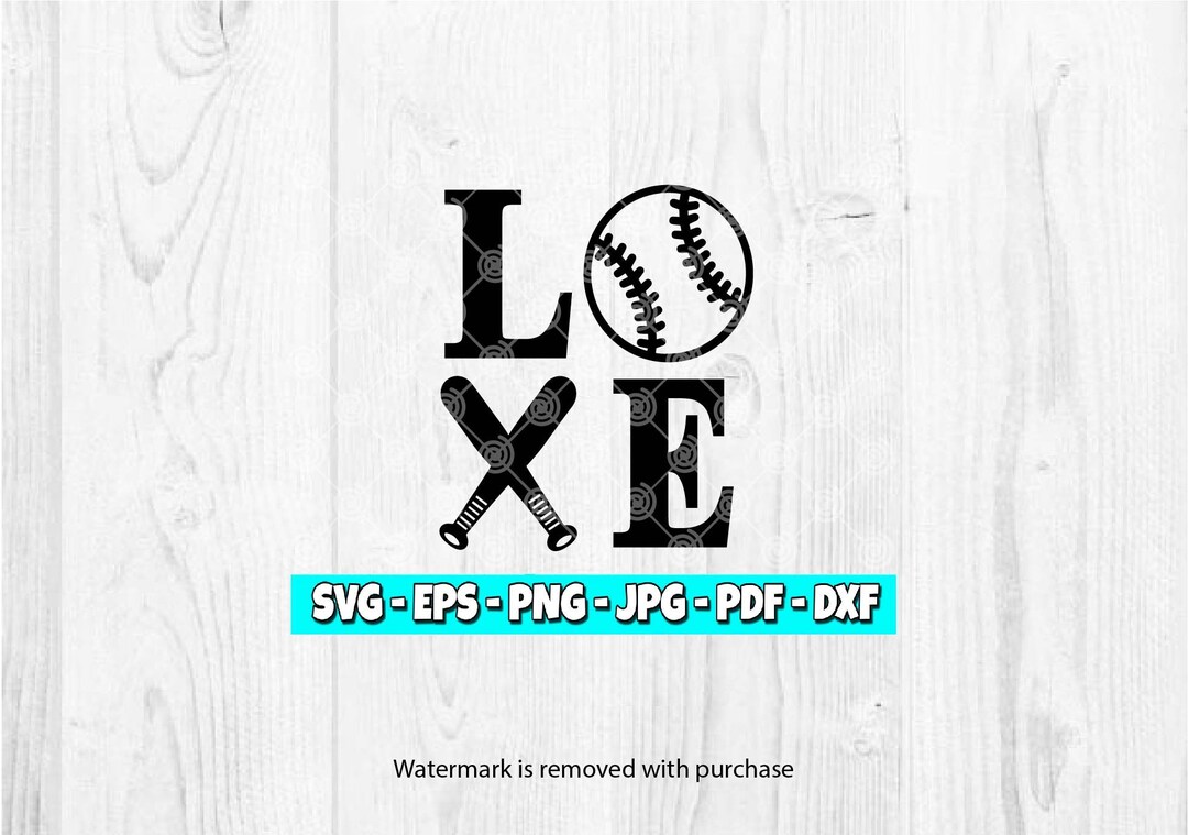 Baseball Love SVG | Love Svg | Sports Svg | Love Baseball Svg ...