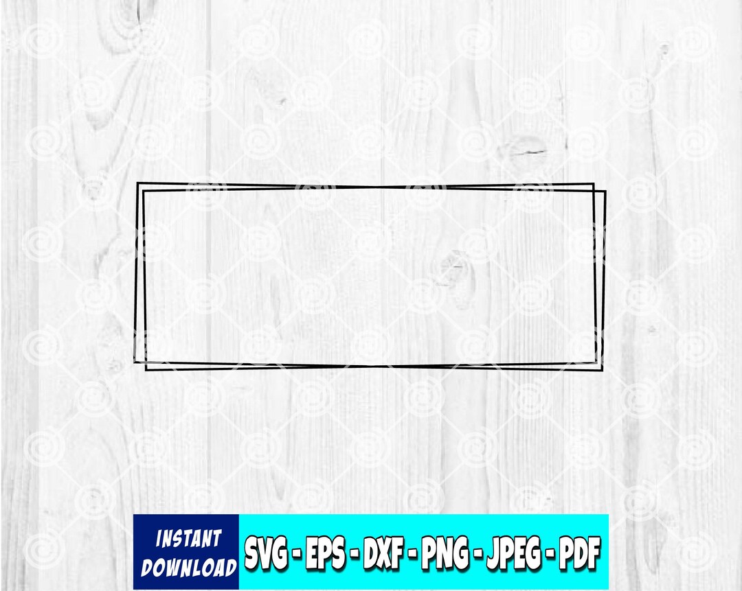 Square Box SVG: Layered Frame Cut File (digital Download) - Etsy