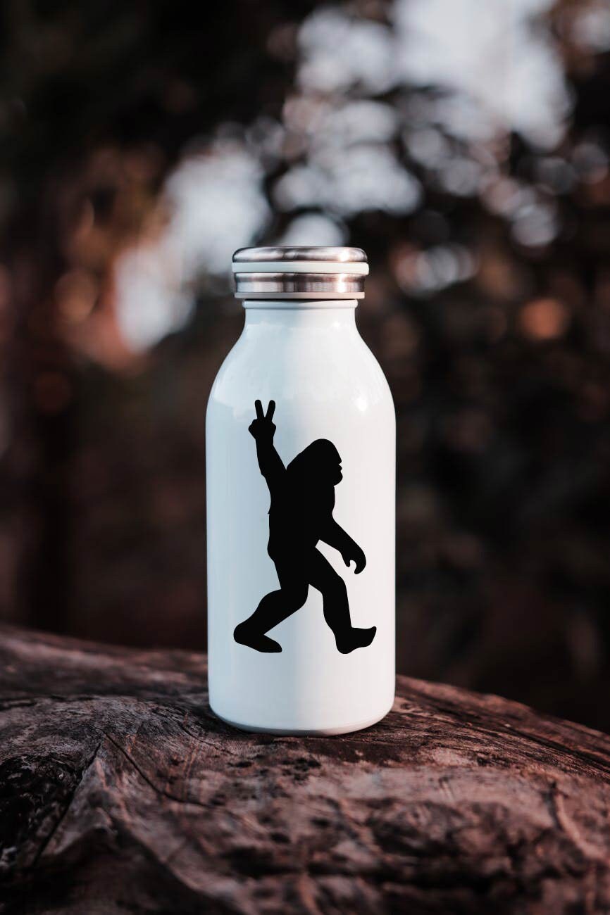 Funny Bigfoot Decal Sasquatch Decal Bigfoot Middle Finger - Etsy