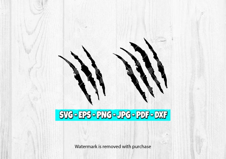 Dinosaur Claw Scratch SVG Bundle (digital Download) - Etsy