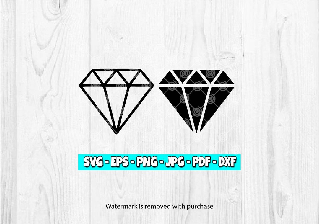 Diamond SVG Diamonds Svg Engagement Svg Wedding Svg Clipart Cut File ...