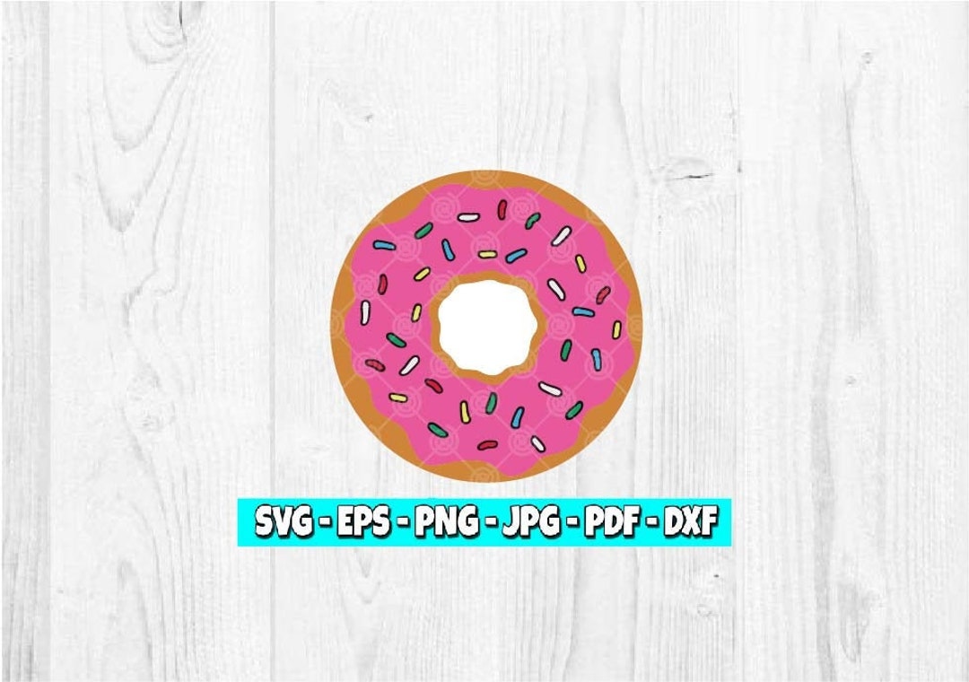 Donut SVG Food Svg Doughnut Svg Donut Clipart Donut - Etsy
