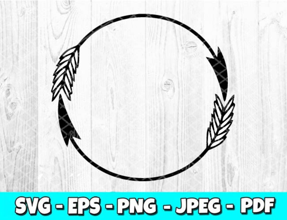 Circle Arrows SVG Arrow SVG Tribal Arrow Circle Svg - Etsy
