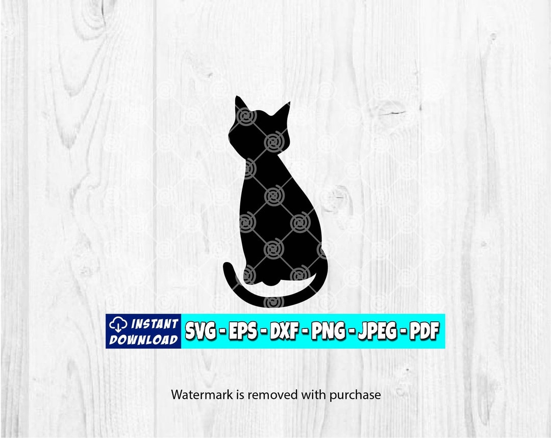Black Cat SVG | Cute Cat Svg | Halloween Cat | Binx Svg | Thackery Binx ...