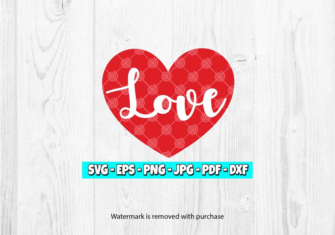 Love Heart Svg | Heart Svg | Valentine Svg | Digital Download ...