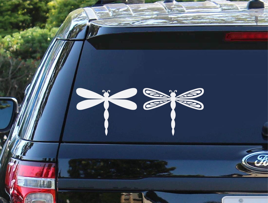 Dragonfly Decal | Dragonfly Car Decal | Dragonflies | Cute Decal | Car ...