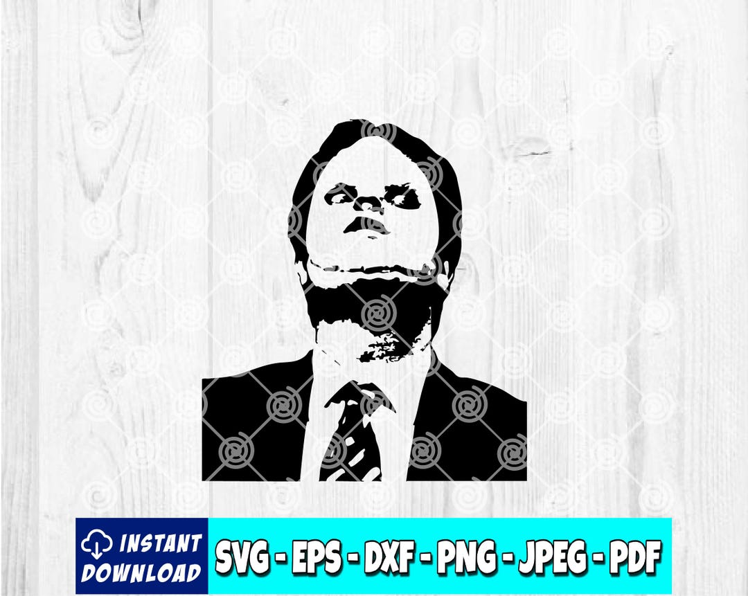 Dwight Schrute SVG | Hannibal Lecter | the Office | Dunder Mifflin ...