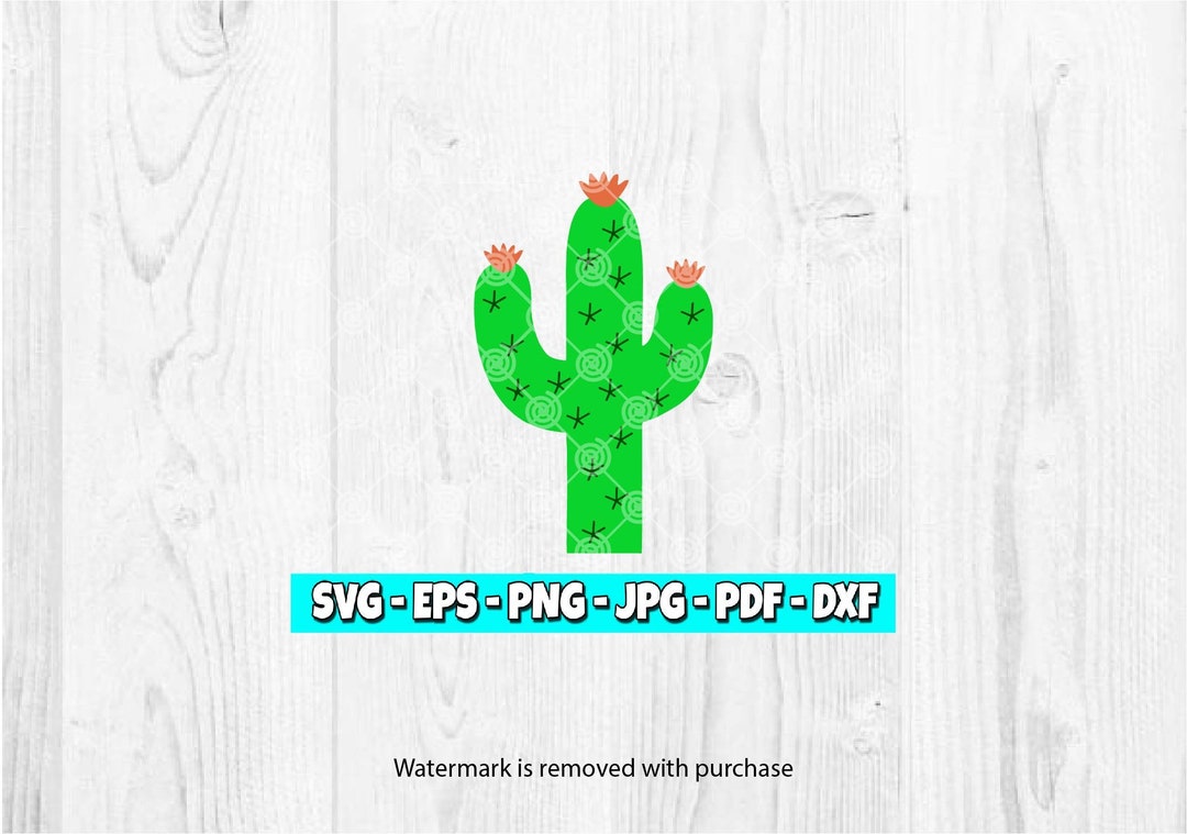 Cactus SVG Cactus Cut File Succulent Svg Cactus Svg File - Etsy