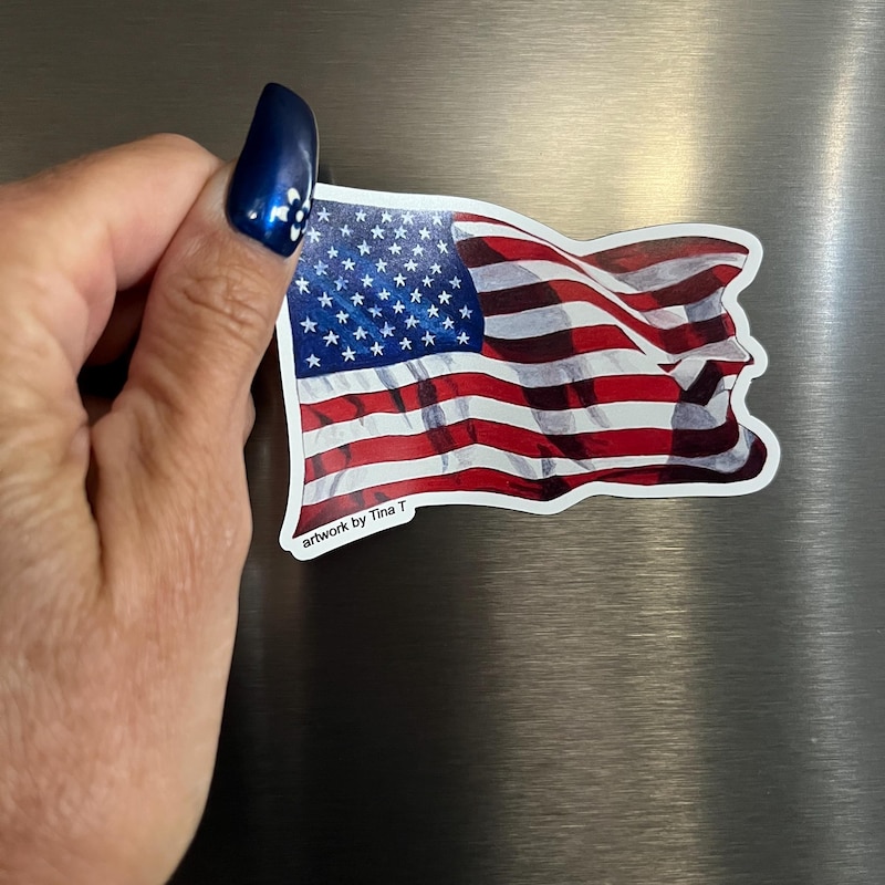 American Flag Refrigerator Magnets - Etsy