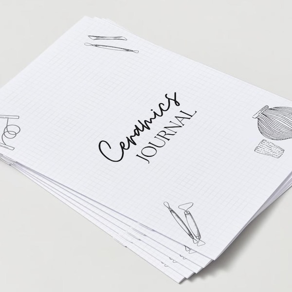 Pottery Notebook - Etsy