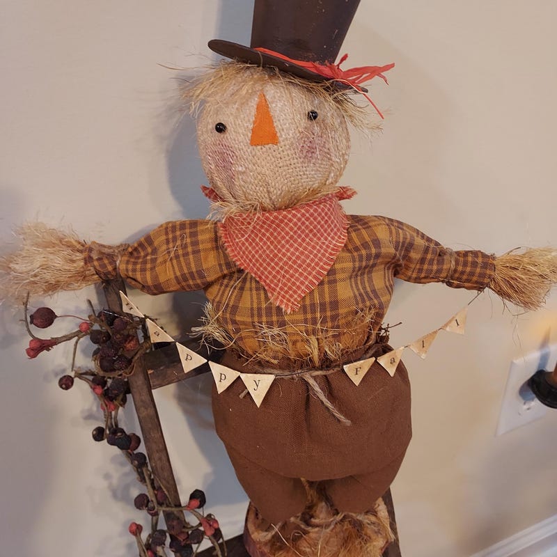 Primitive Scarecrow - Etsy