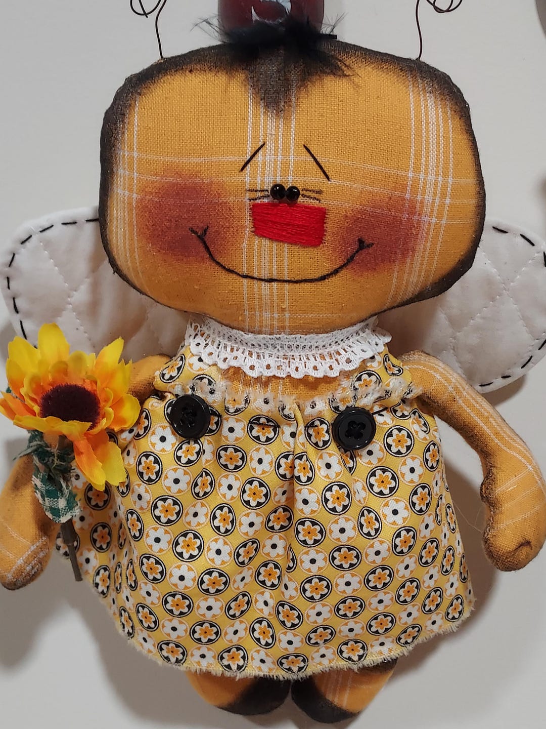 Bee Doll, Bee Peg Hanger, Bee Tuck, Spring Decoration, Summer Decor ...