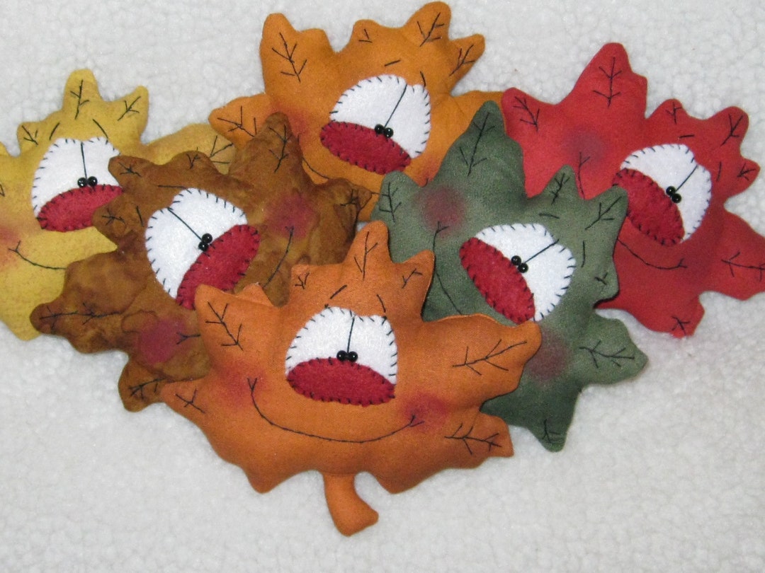 Fall Leaf, Leaf Bowl Filler, Leaf Tuck, Whimsical Fall Leaf, Tiered ...