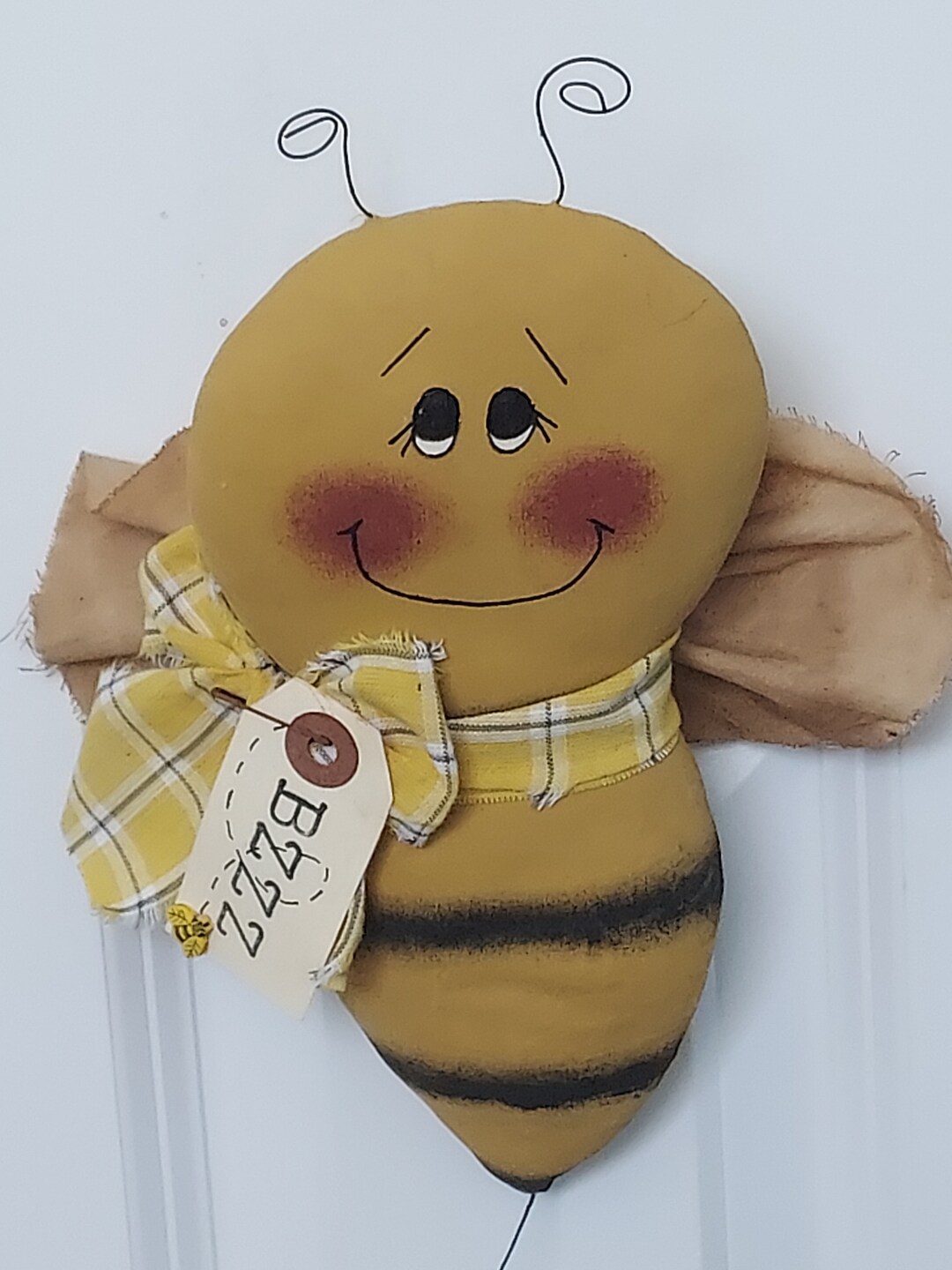 Bee Door Greeter, Primitive Bee, Bumble Bee, Whimsical Bumble Bee ...
