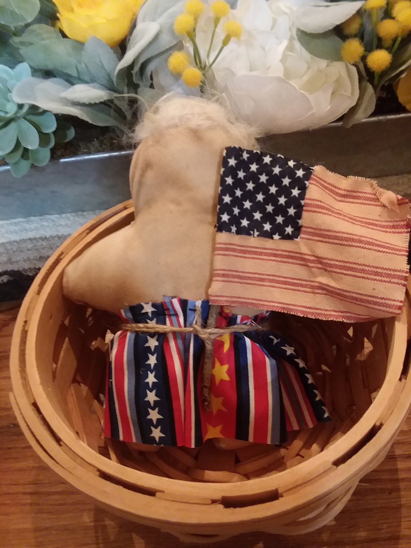 Patriotic Prairie Doll Americana Prairie Doll Prim Prairie - Etsy