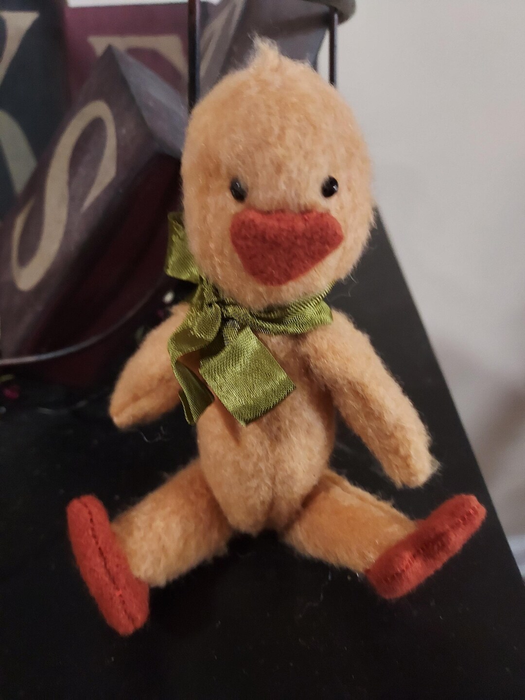 Mini Plush Felt Duck, Duck Shelf Sitter, Spring Decor, Easter ...