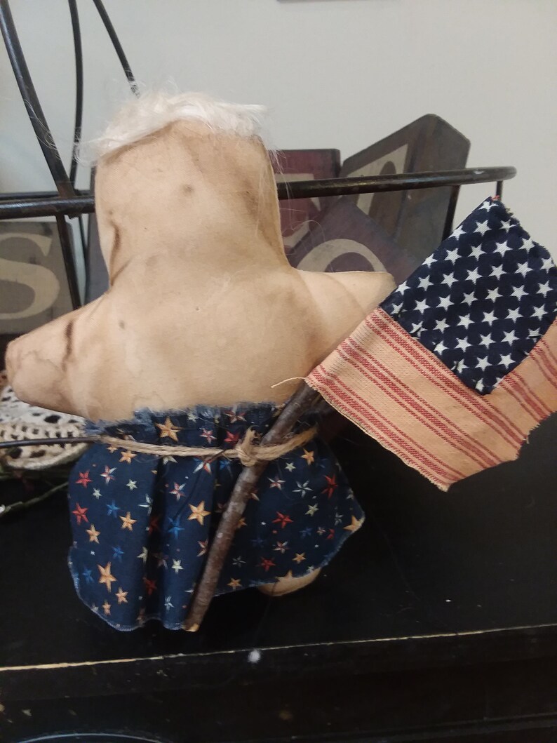 Patriotic Prairie Doll Americana Prairie Doll Prim Prairie - Etsy