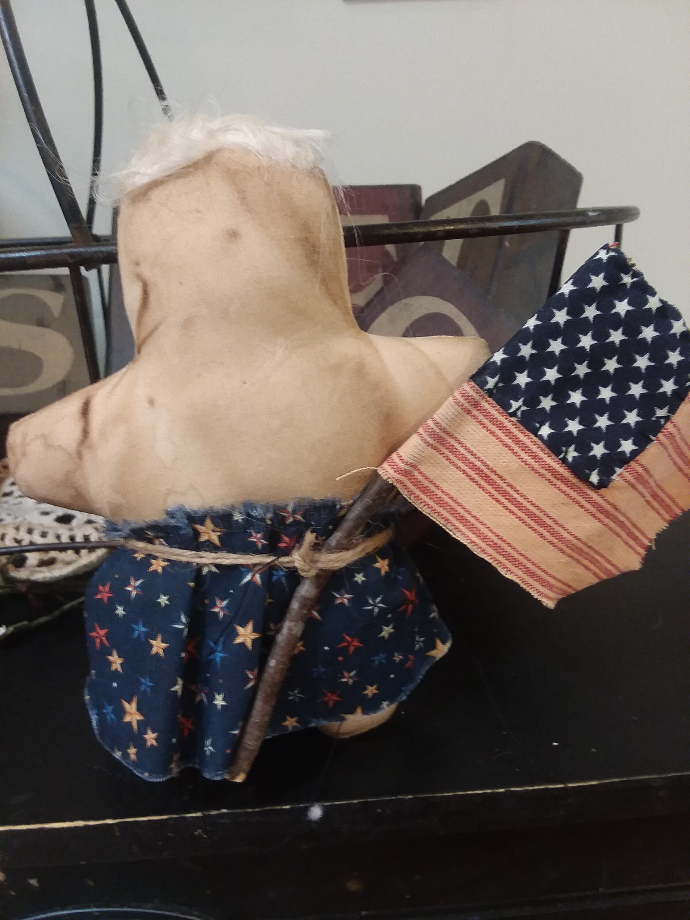 Patriotic Prairie Doll Americana Prairie Doll Prim Prairie - Etsy