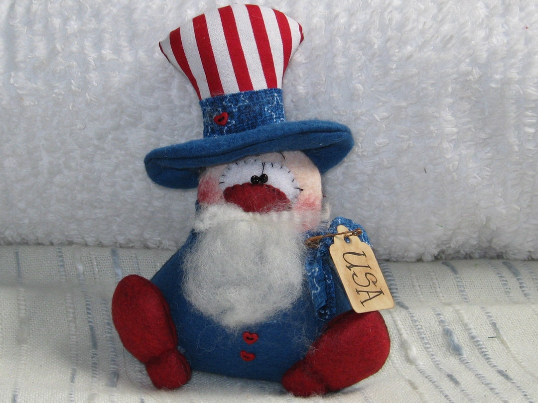 Uncle Sam, Uncle Sam Shelf Sitter, Uncle Sam Decoration, Americana ...