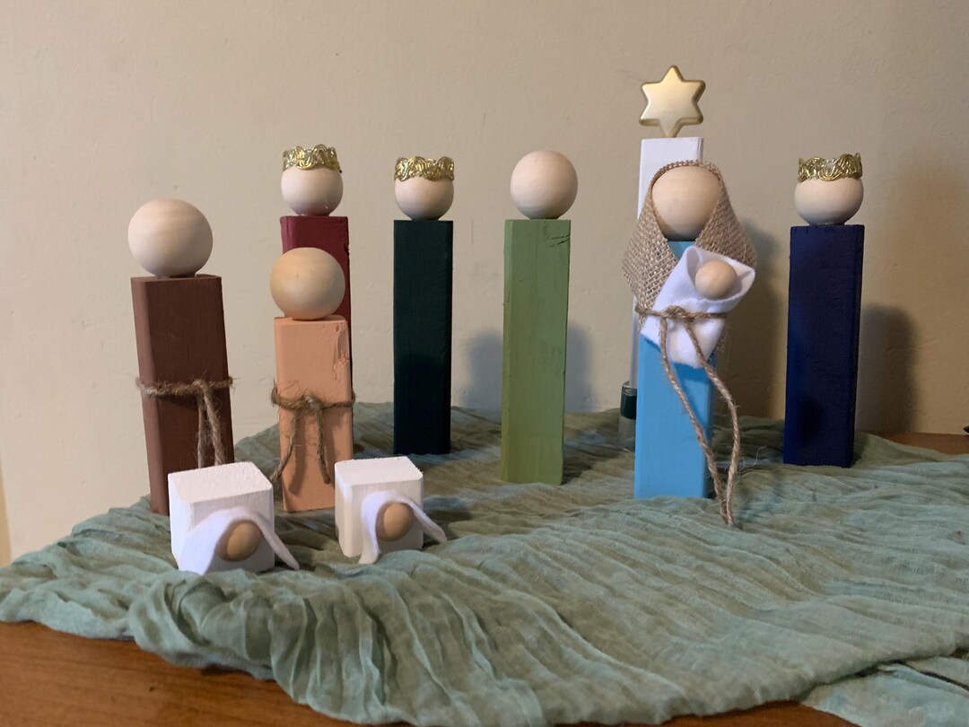 Modern Nativity - Etsy