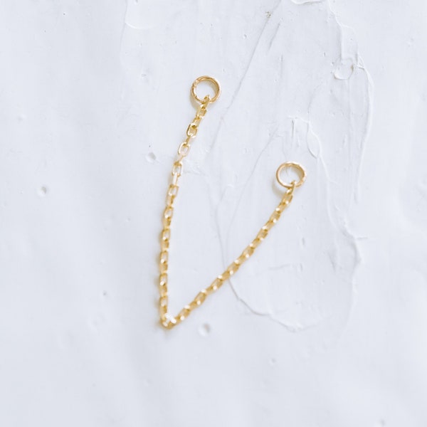 Connected Earrings - Etsy